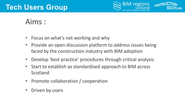 Bim tech users kick-off | PPTX