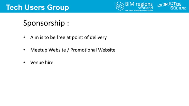 Bim tech users kick-off | PPTX