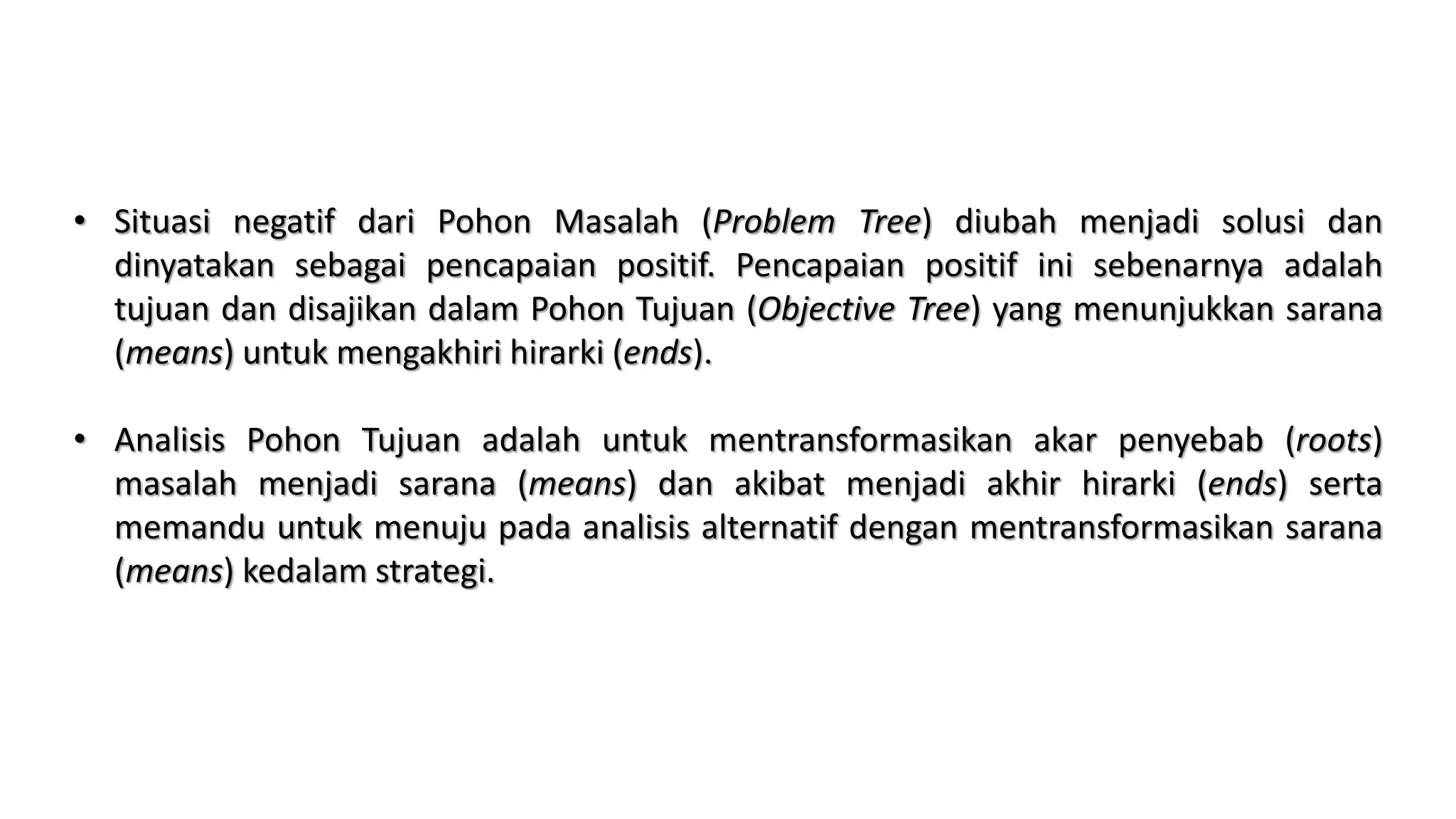 Bimtek Analisis Pohon Masalah dan Pohon Tujuan.pptx