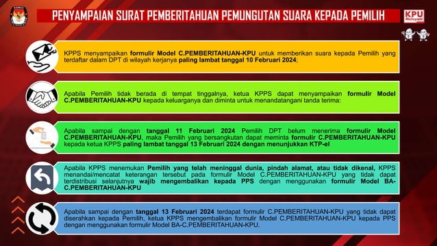 bimtek kPPS PEMILIAHAN UMUM TAHUN 2024 OK | PPT