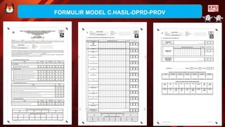 bimtek kPPS PEMILIAHAN UMUM TAHUN 2024 OK | PPT