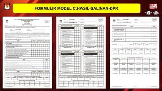 bimtek kPPS PEMILIAHAN UMUM TAHUN 2024 OK | PPT