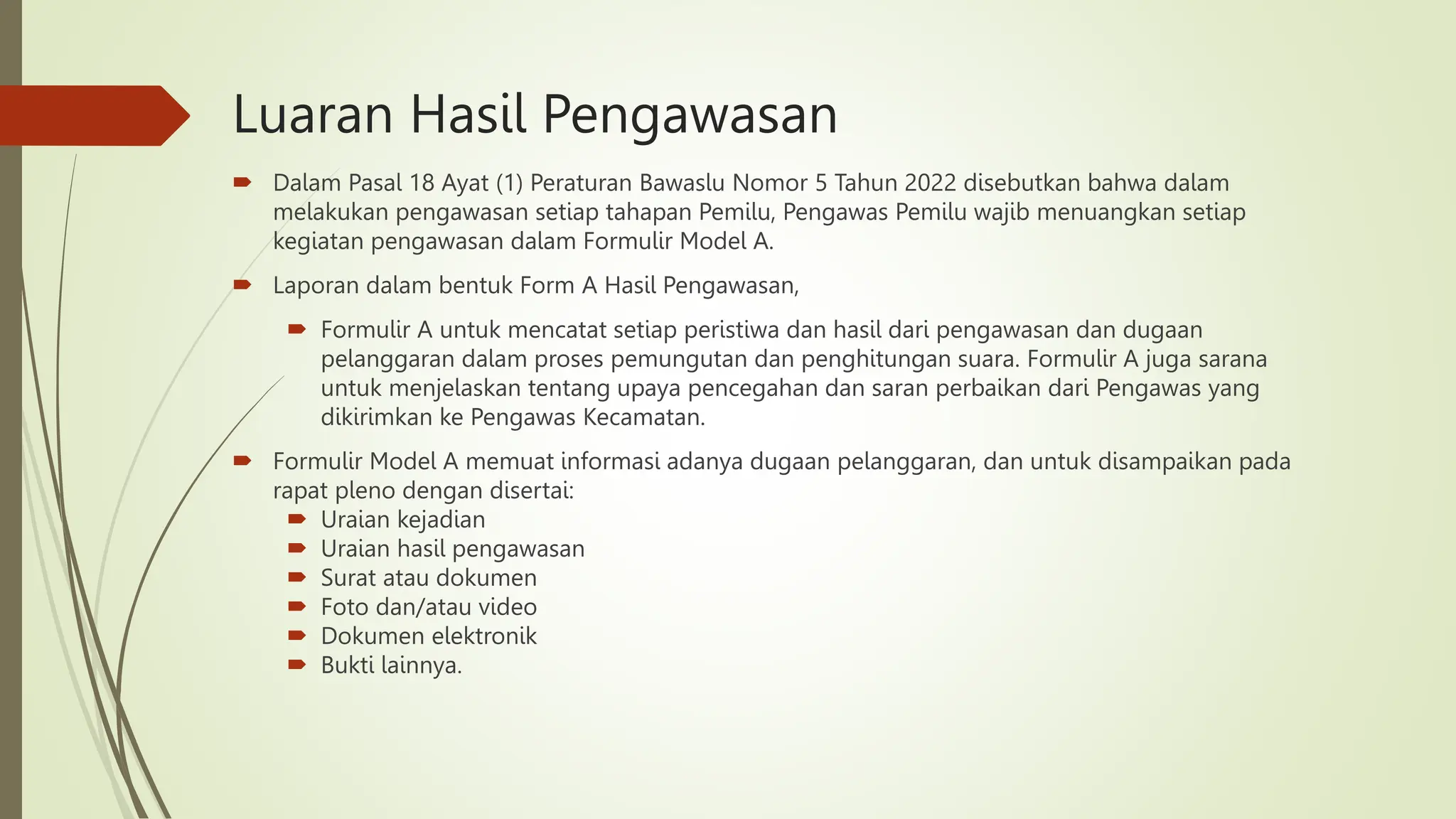 Materi bimtek PKD Lampung tengah dalam pelantikan | PPTX