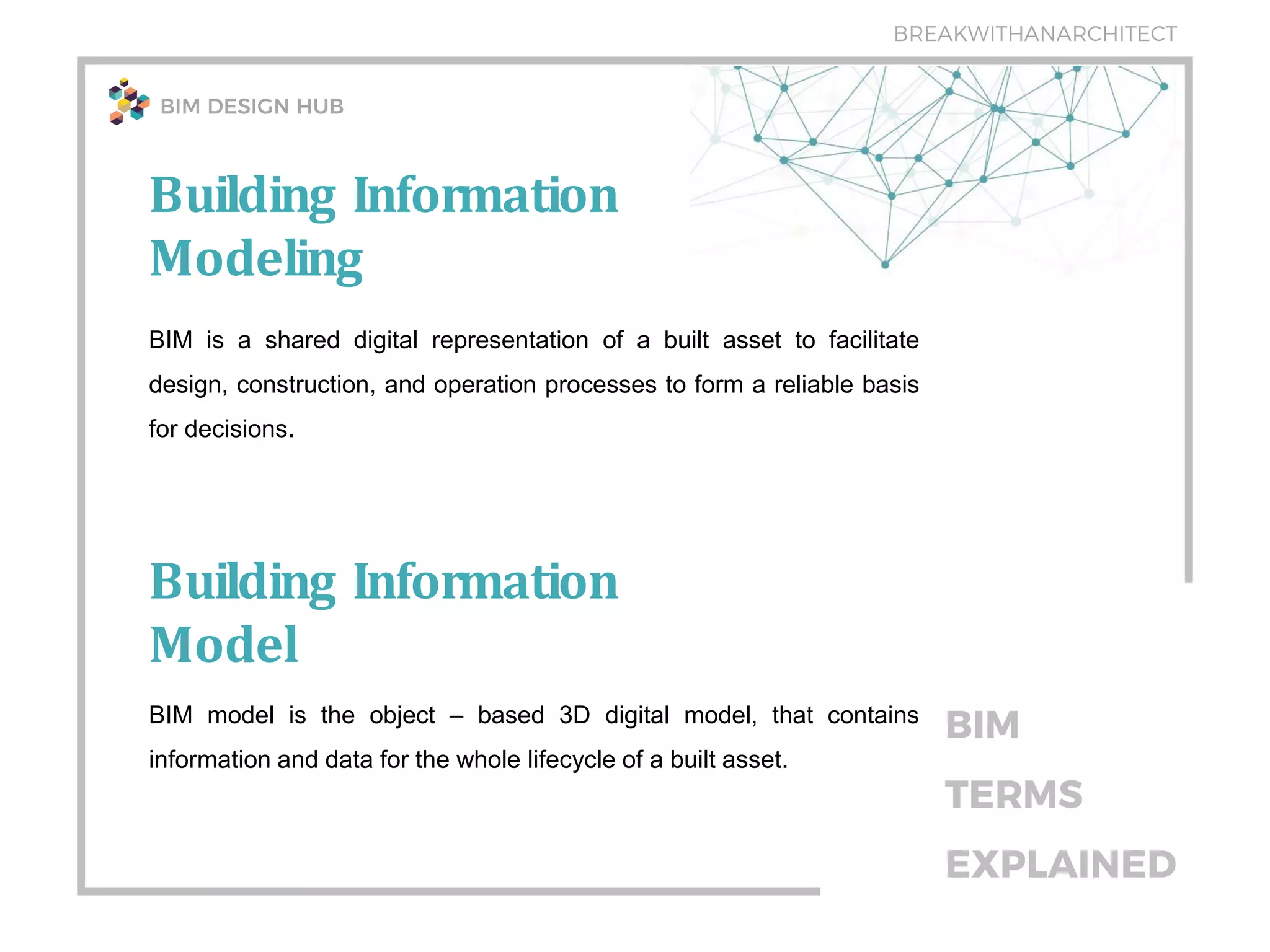 BIM Terminology | PDF