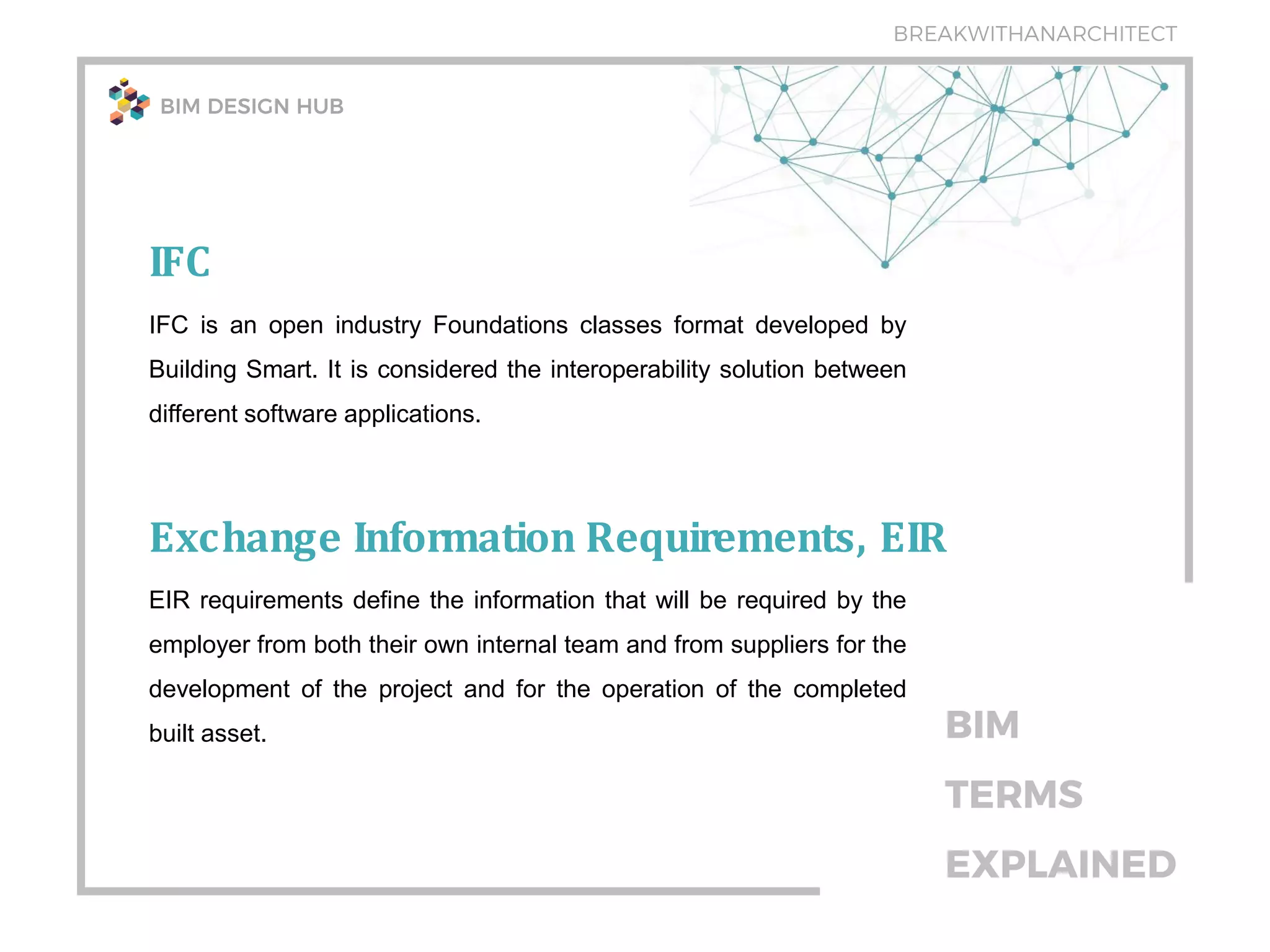 BIM Terminology | PDF