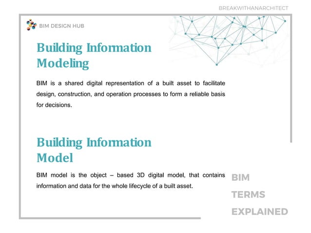 BIM Terminology | PDF