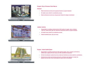 My finished project sample on BIM... | PPT