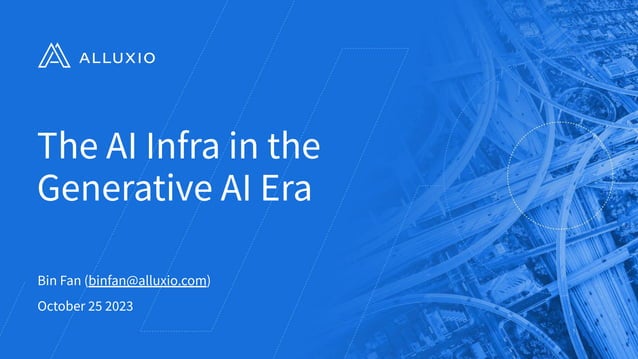 AI Infra Day | The AI Infra in the Generative AI Era | PDF