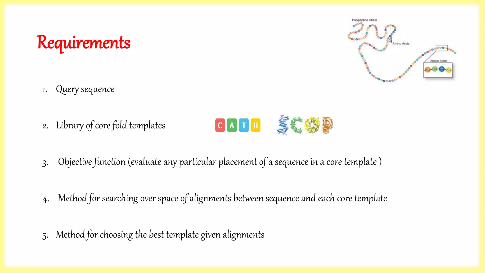 Protein Threading | PPTX