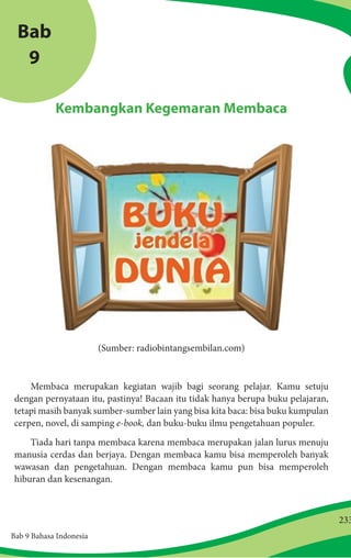 Bin 8 bab 9 kembangkan kegemeran membaca | PDF