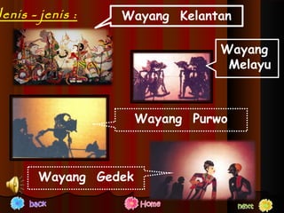 Binaan wayang kulit pupet | PPT
