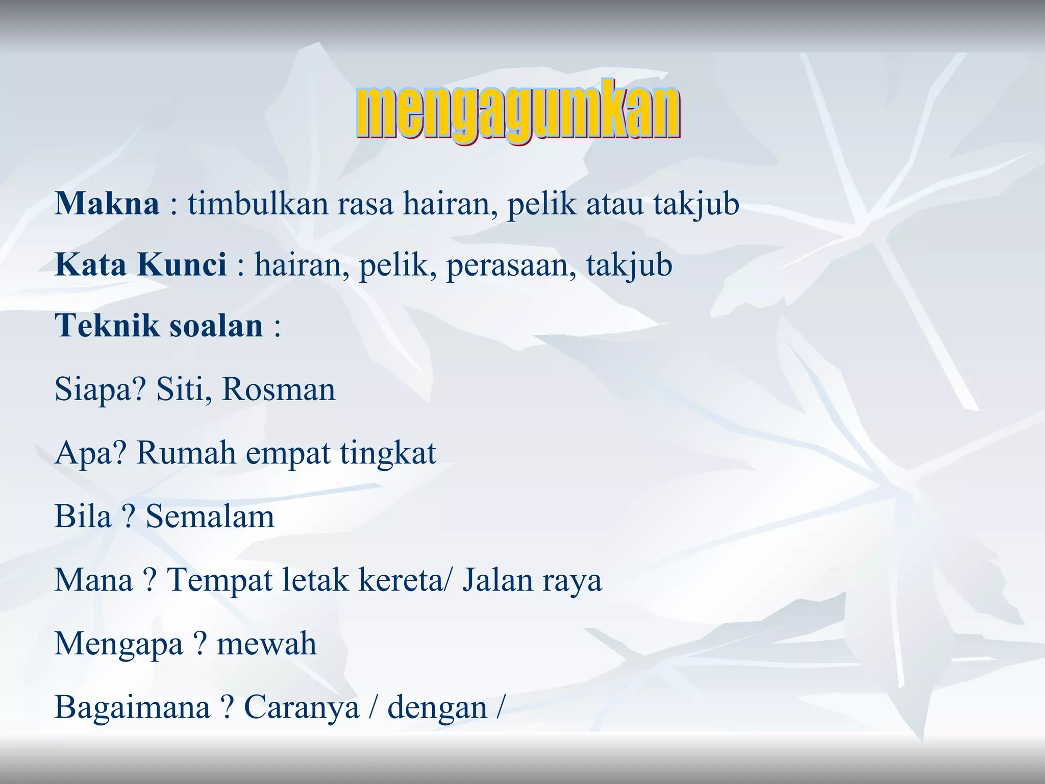 Bina Ayat | PPT