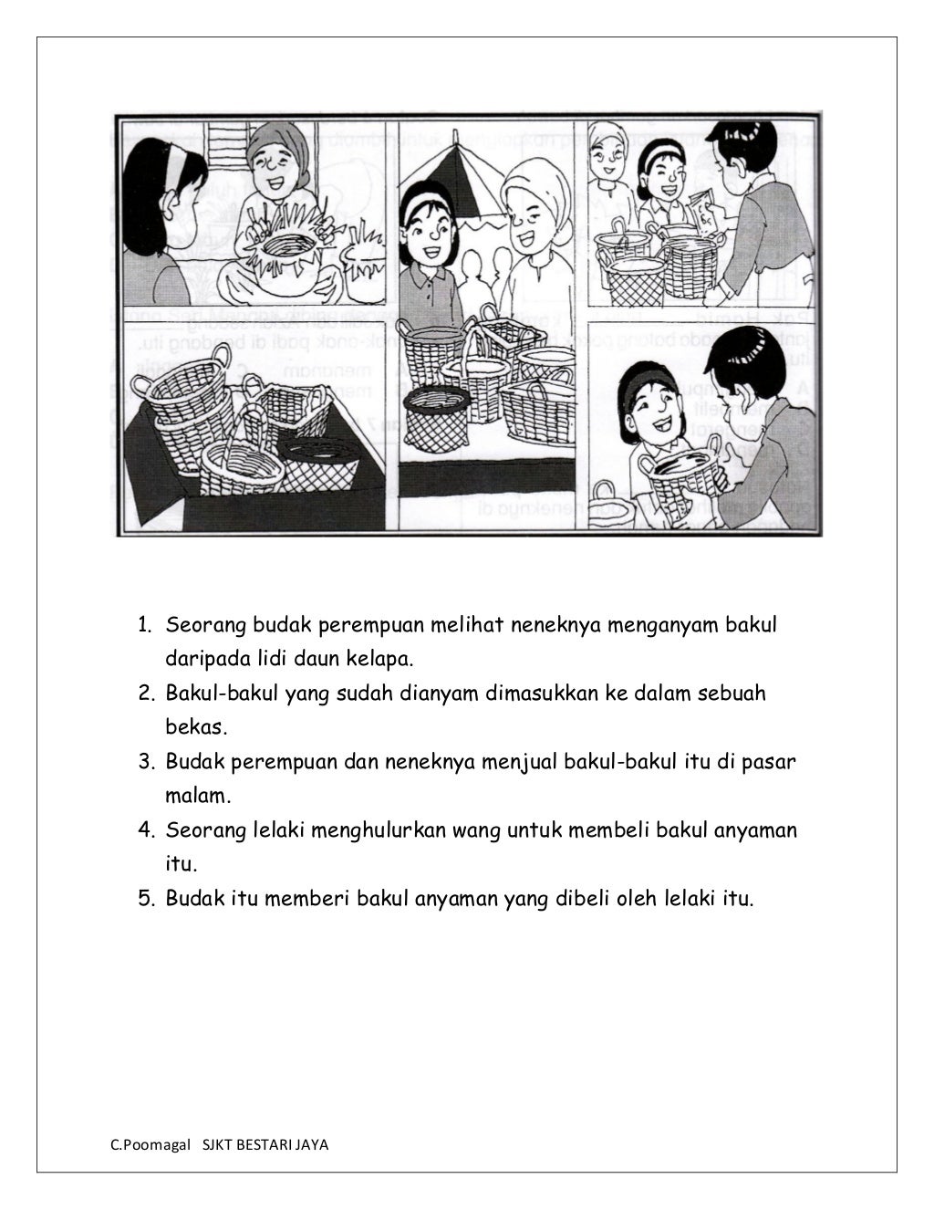 Bina Ayat Berdasarkan Gambar