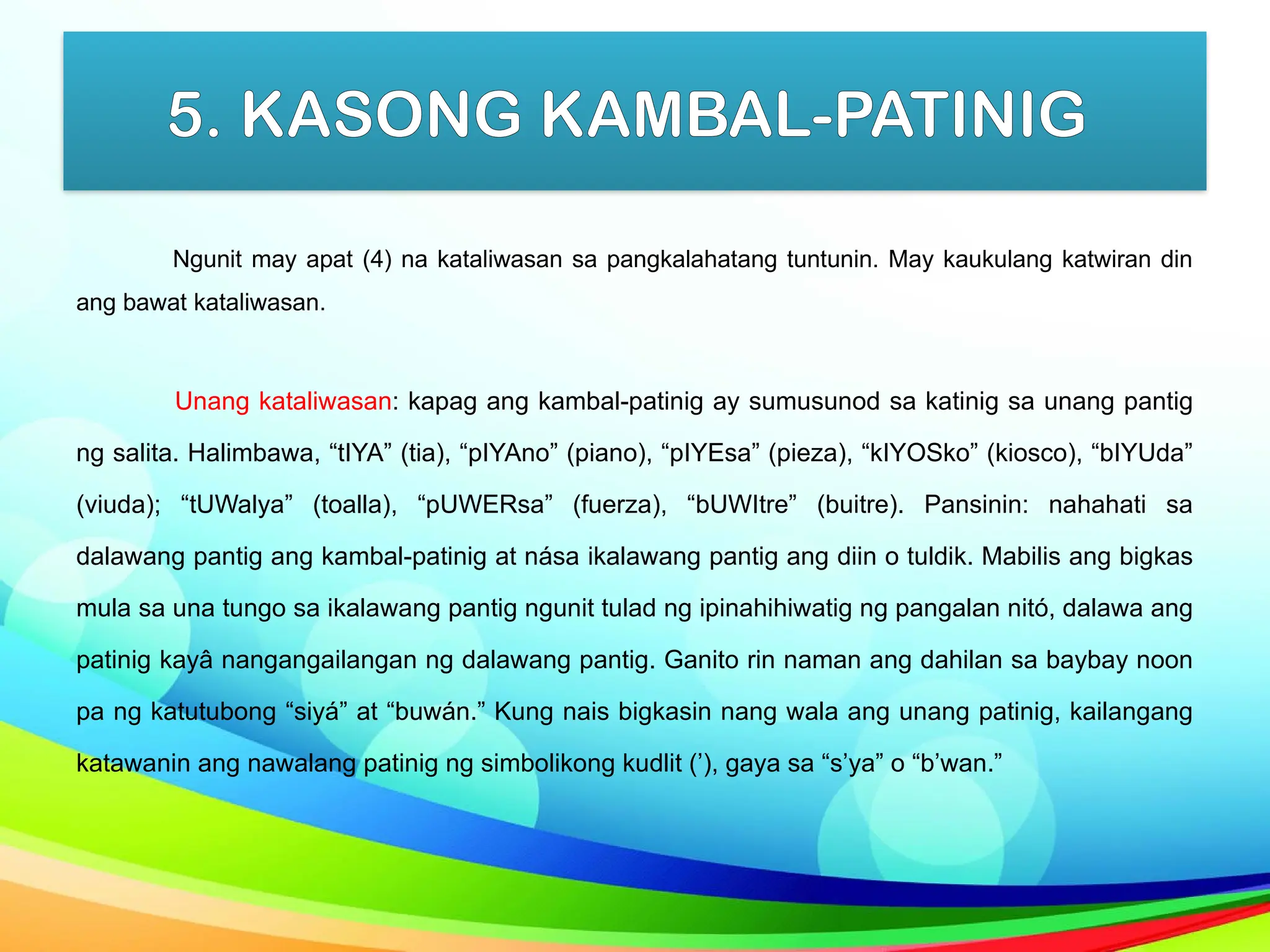 Binagong ortograpiyang Filipino2013.pptx