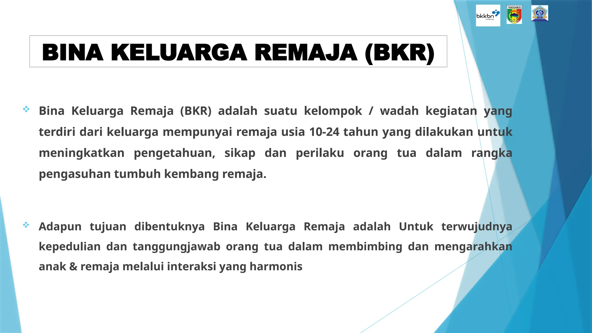 Memahami materi terkait Bina Keluarga Remaja | PPTX