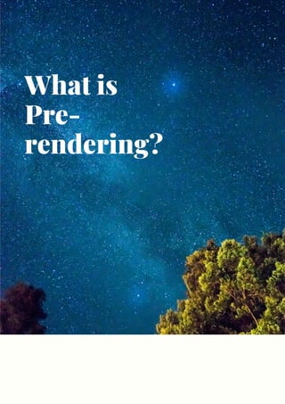 Client-side Rendering Vs. Server-side Rendering Vs. Pre-Rendering for ...