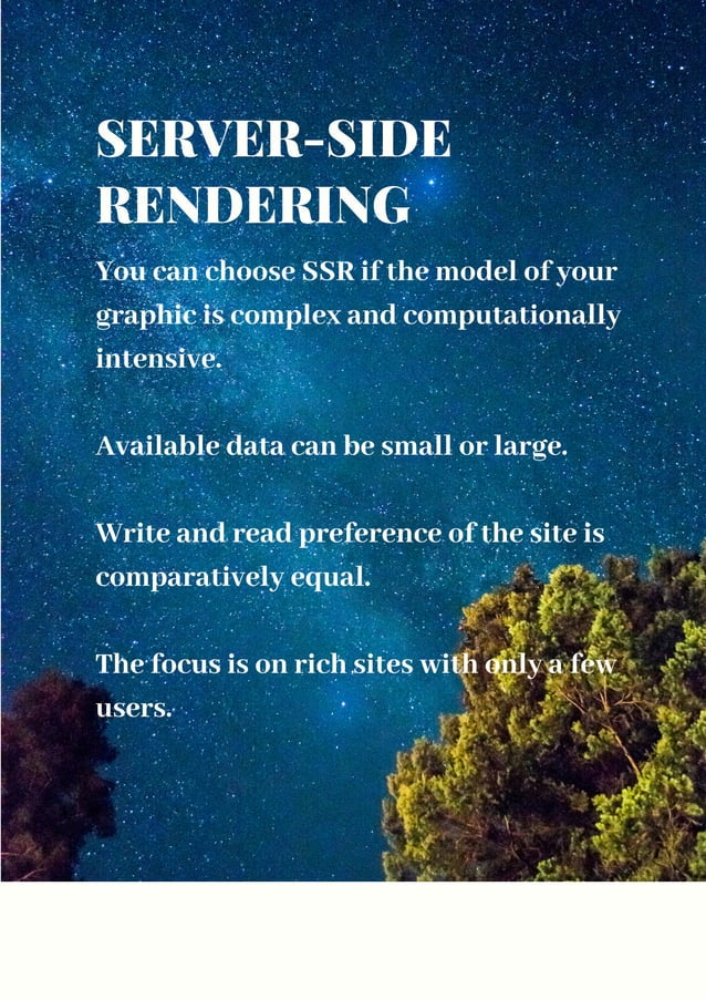 Client-side Rendering Vs. Server-side Rendering Vs. Pre-Rendering for Web Apps – What to Choose ...