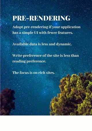 Client-side Rendering Vs. Server-side Rendering Vs. Pre-Rendering for ...