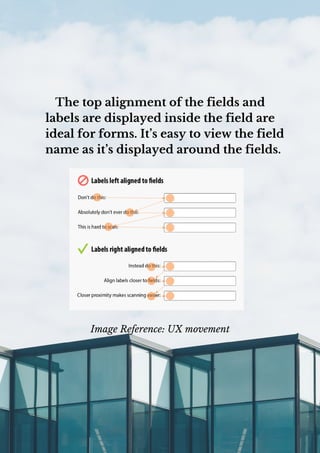 A Comprehensive Guideline for Designing Most Efficient Web Forms: On Structure, Input Fields ...