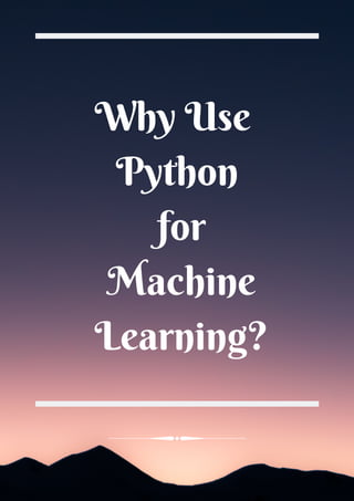 Python Vs. Go: Which One is an Outstanding Performer for Machine Learning? | PDF