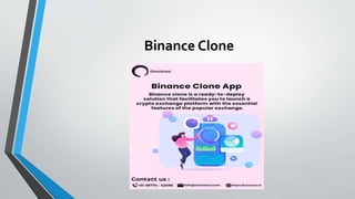 Binance Clone.pptx | Currencies | Economy