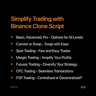 Powerful Features of Binance Clone Script | PDF | Email | Internet