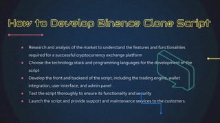 Binance Clone Script | PPT