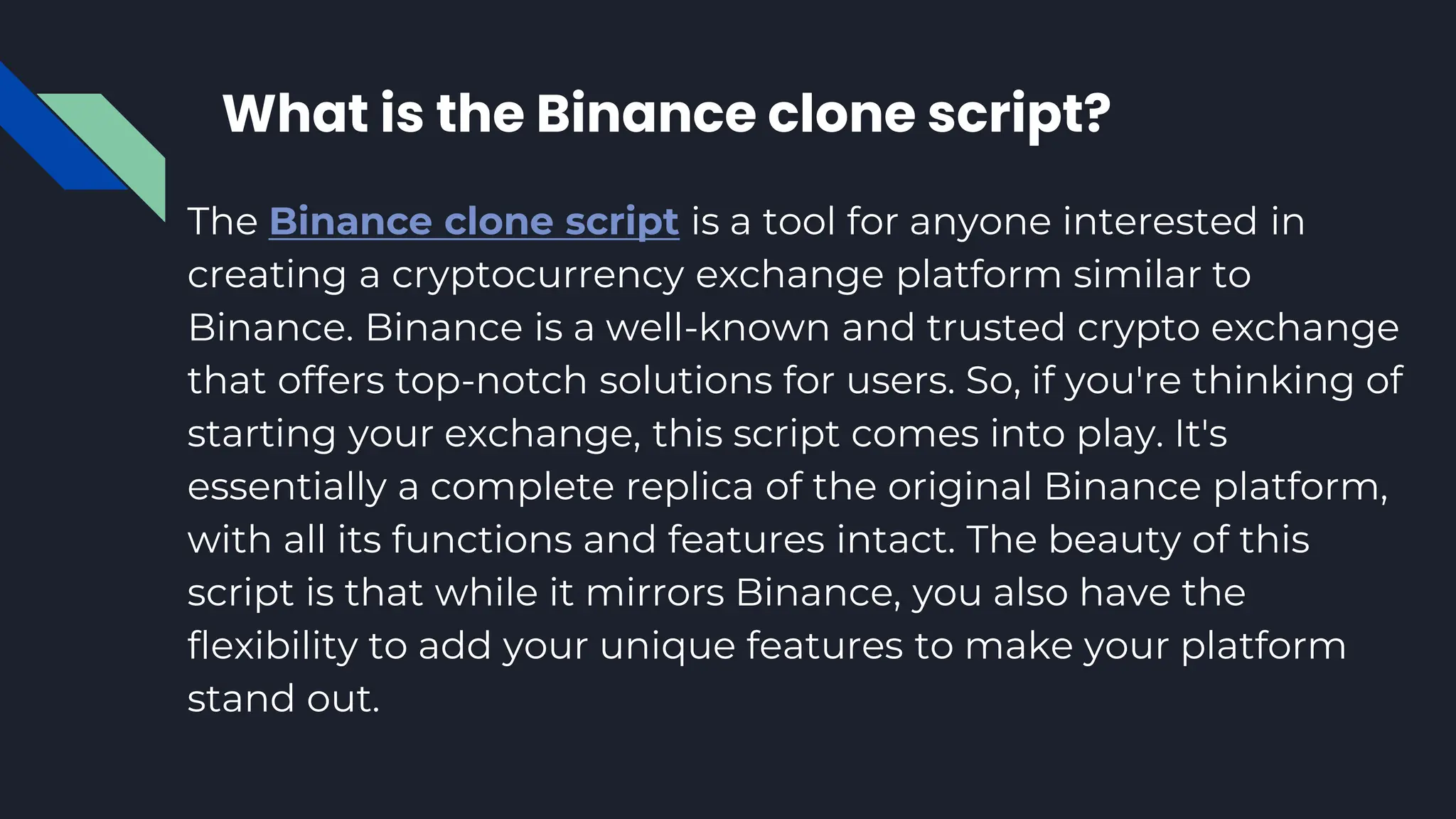 Decoding the Binance Clone Script: What, Why, and How?.pptx
