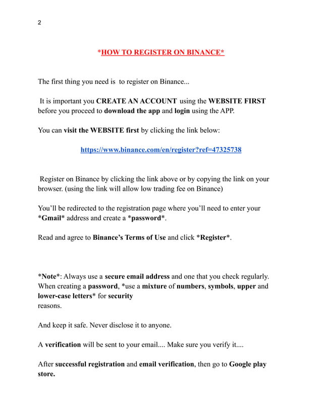 Binance Cryptocurrency Trading Guide | PDF | Internet for Beginners ...