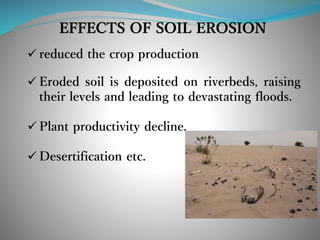 soil erosion and conservation | PPTX