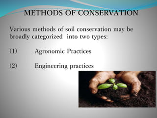 soil erosion and conservation | PPTX