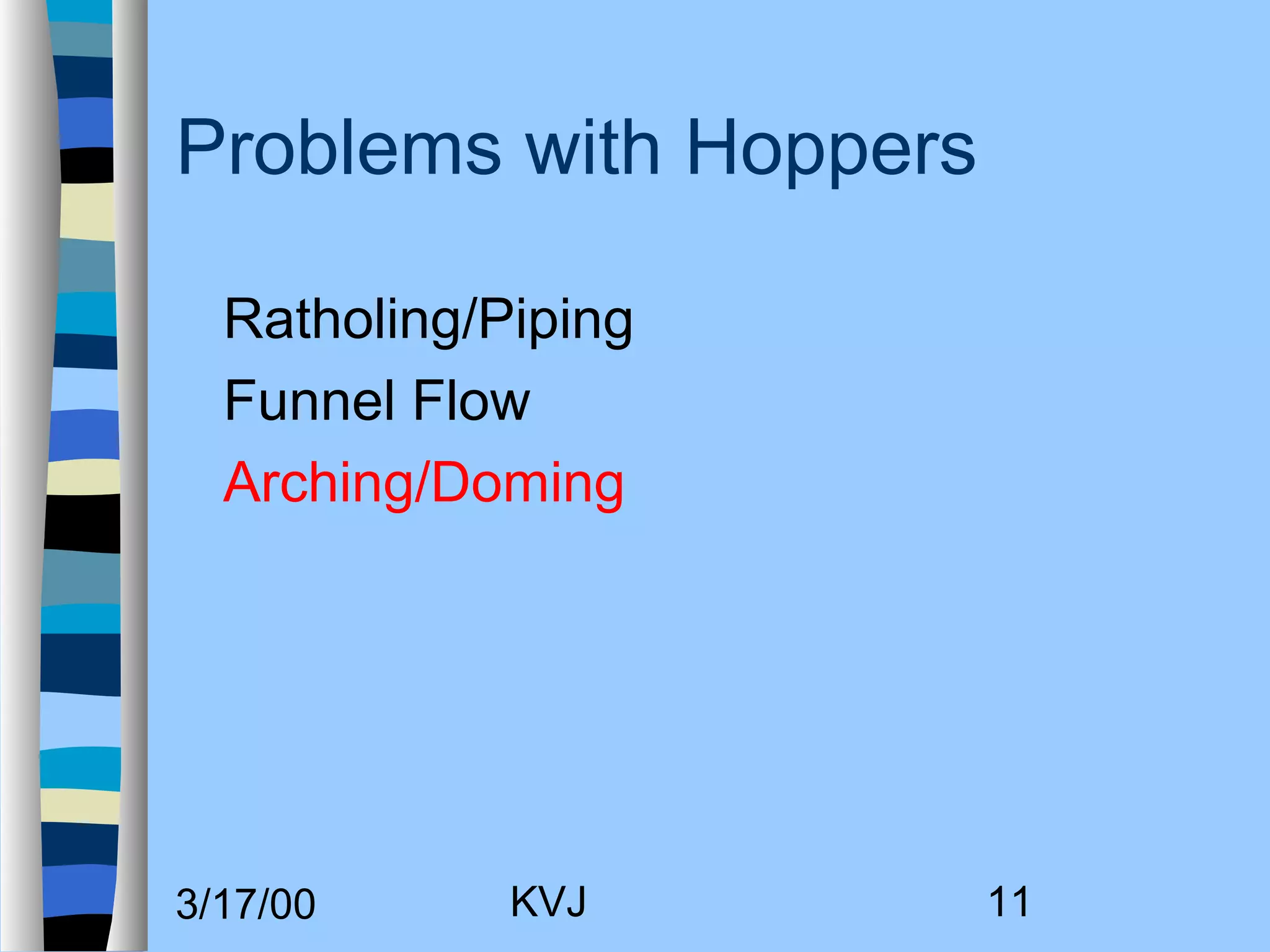 Bin and hopper design lecture | PPT