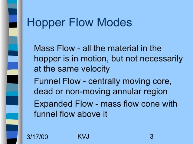 Bin and hopper design lecture | PPT