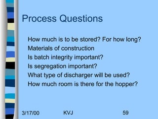 Bin and hopper design lecture | PPT