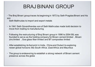 Binani cement %28 user%27s edit%29 | PPTX