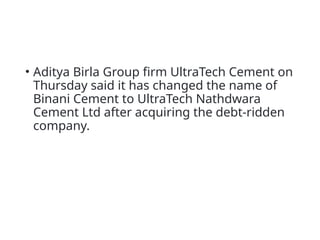 ibc linked - case study on Binani cement ppt.pptx