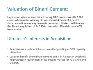 case study on Binani cement ppt.pptx- ibc | PPTX