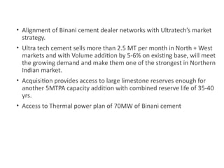 case study on Binani cement ppt.pptx- ibc | PPTX