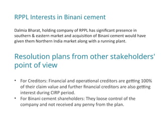 case study on Binani cement ppt.pptx- ibc | PPTX