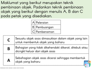 Membina objek asas | PDF