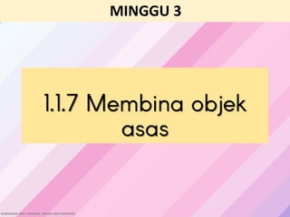 Membina objek asas | PDF