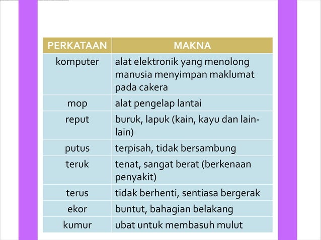 Bina perkataan | PPT