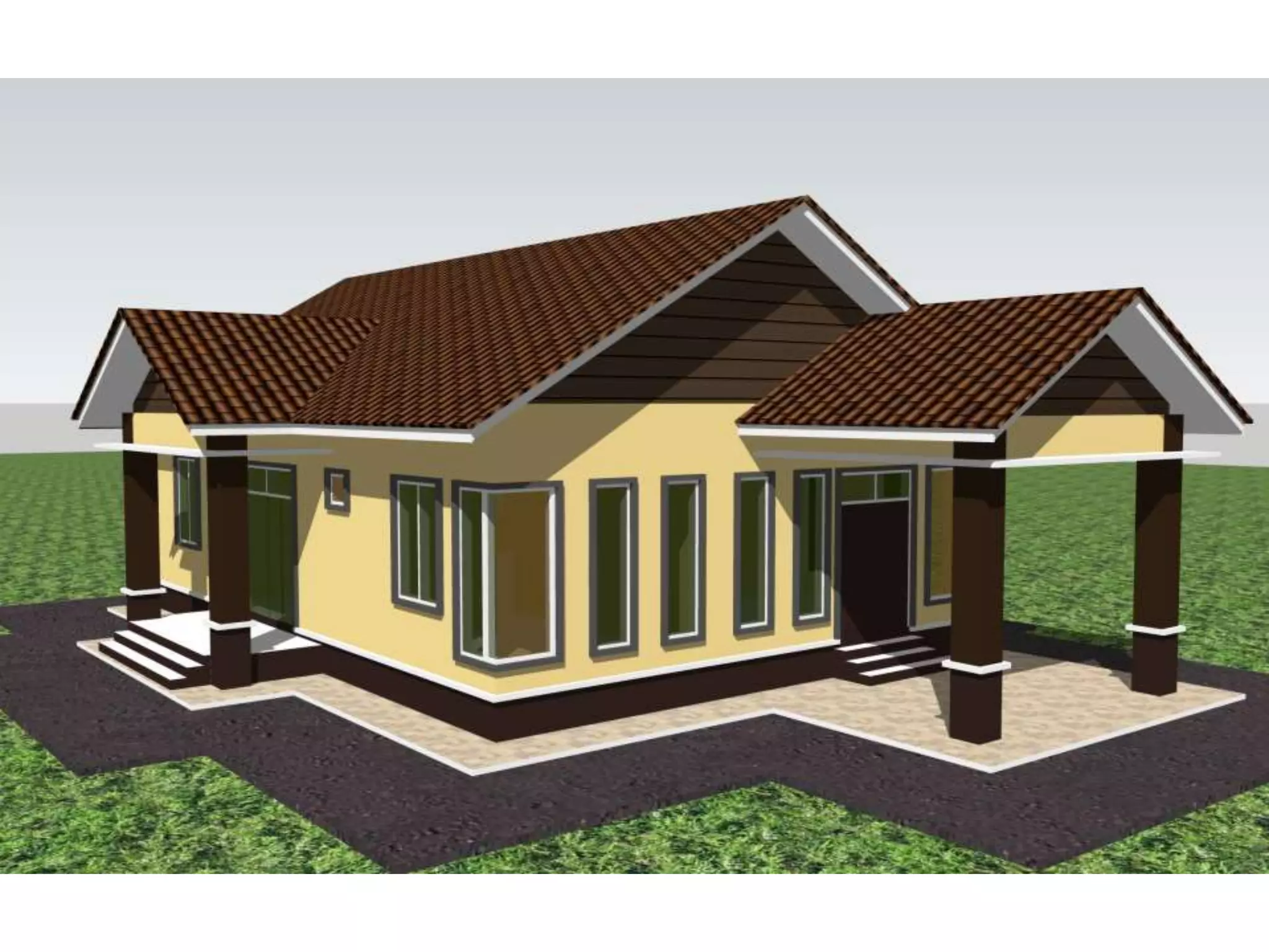 Bina rumah atas tanah sendiri | PPTX