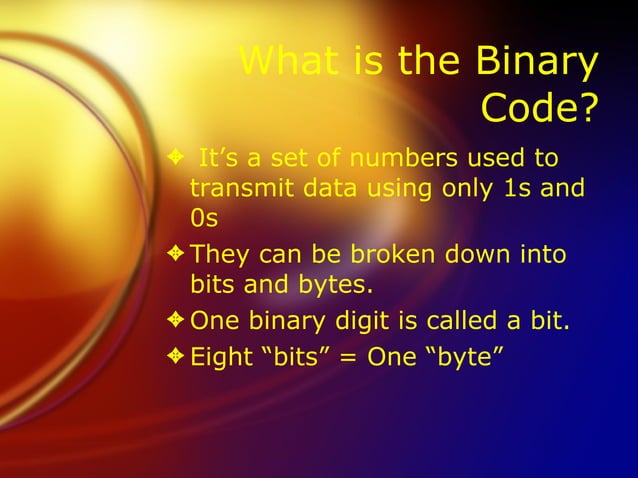 Binary System by Bray Avila | PPT