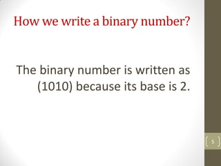 خاص Binary | PPT