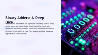 Binary-Adders-A-Deep-Dive b in dld[1].pptx