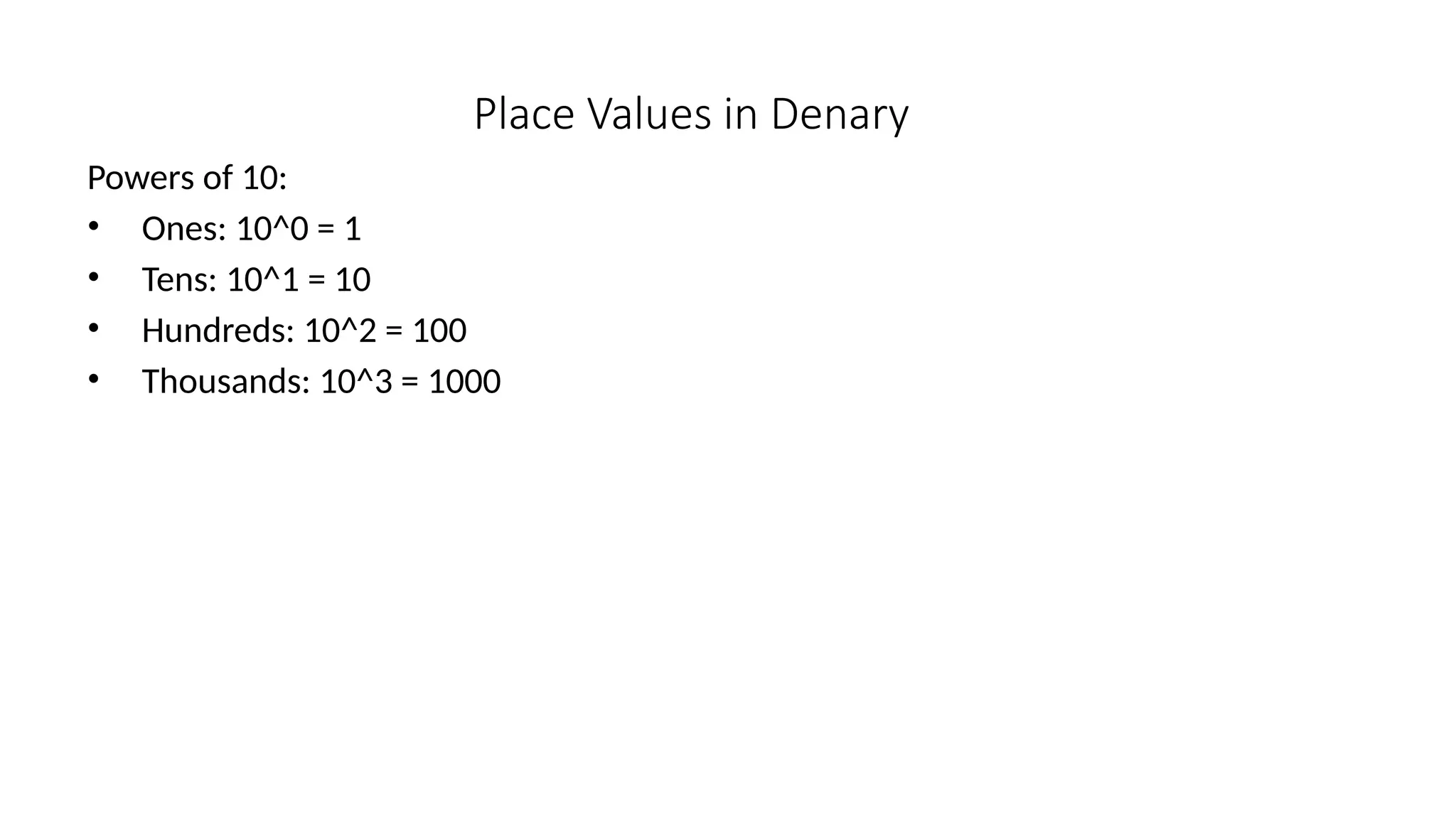 Binary-and-Denary-Numbers presentation | PPTX