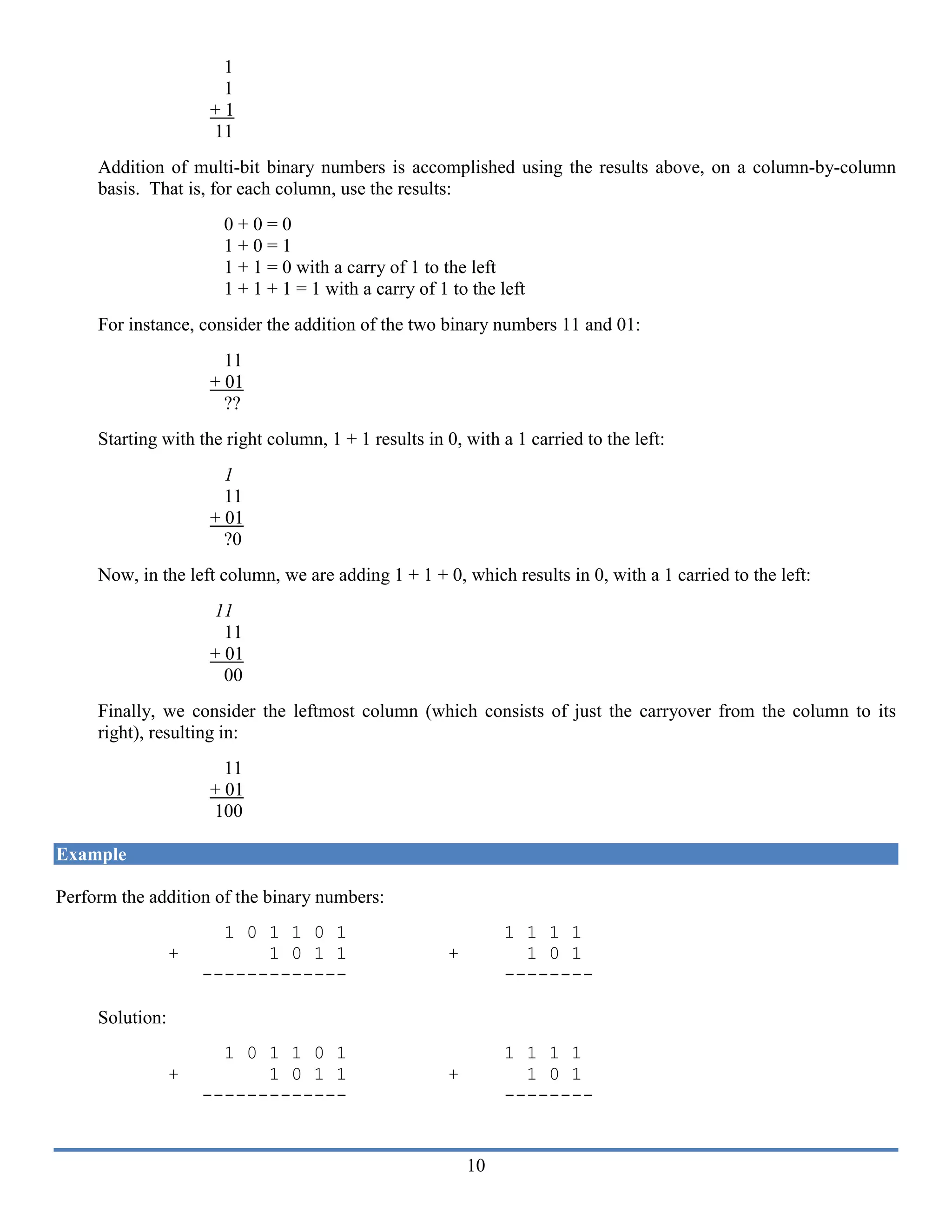 Binary overview | PDF