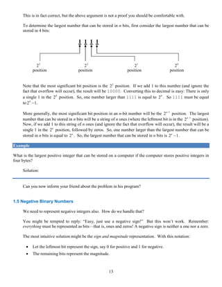 Binary overview | PDF