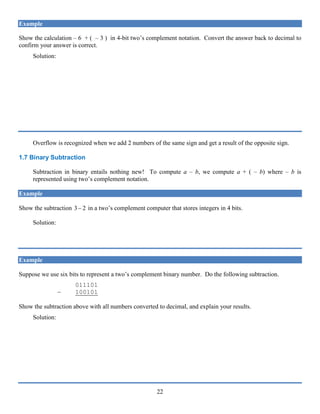 Binary overview | PDF